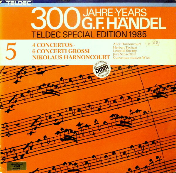 ・アーティスト Georg Friedrich H?ndel , Nikolaus Harnoncourt , Concentus Musicus Wien ・タイトル 4 Concertos - 6 Concerti Grossi ・レー...