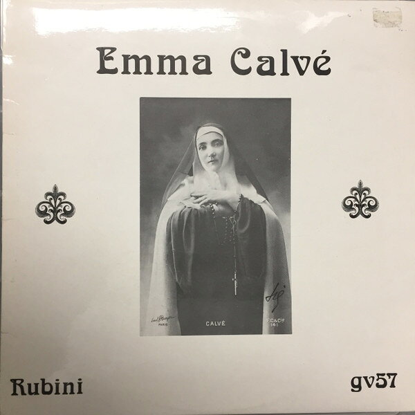 ・アーティスト Emma Calv? ・タイトル Emma Calv? ・レーベル・型番 The Rubini Collection GV57 ・フォーマット LPレコード ・コンディション(盤) 良い (VG+) ・コンディション(ジャケ...