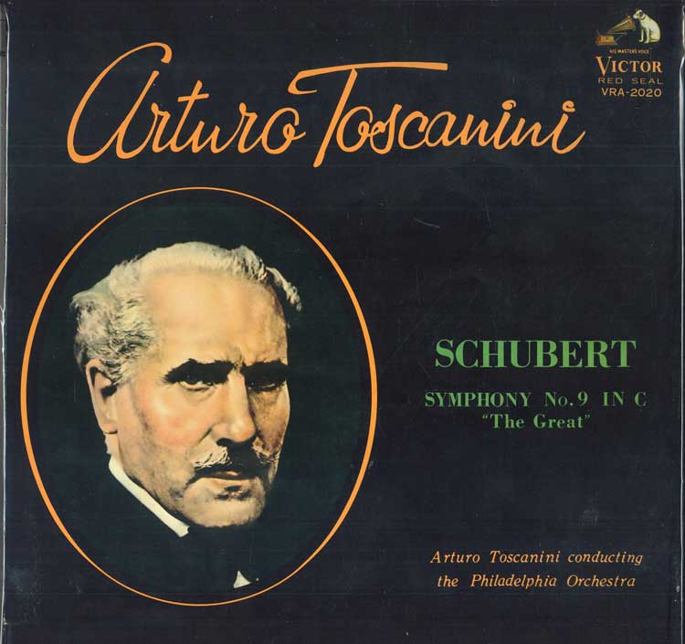 ・アーティスト Arturo Toscanini, Philadelphia Orchestra ・タイトル シューベルト : 交響曲第9番 ハ長調 ・レーベル・型番 VICTOR VRA2020 ・フォーマット LP ・コンディション(盤...