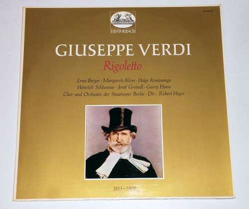 ・アーティスト Giuseppe Verdi, Robert Heger ・タイトル Rigoletto; Oper In 3 Akten Von Francesco Maria Piave ・レーベル・型番 ・フォーマット LPレコード ...