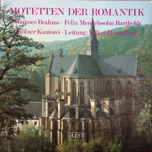 ・アーティスト K?lner Kantorei , Volker Hempfling , Johannes Brahms , Felix Mendelssohn-Bartholdy ・タイトル Motetten Der Romantik ・...