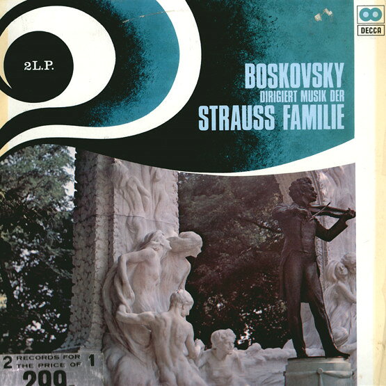 ・アーティスト Johann Strauss Jr. / Willi Boskovsky ・タイトル Boskovsky Dirigiert Musik Der Strauss Familie ・レーベル・型番 Decca DA203204...