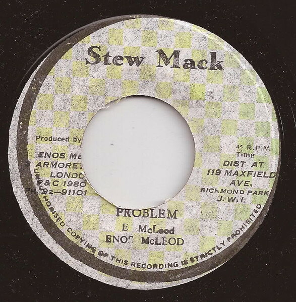 ・アーティスト Enos McLeod ・タイトル Problem ・レーベル・型番 Stew Mack NONE ・フォーマット 7インチレコード ・コンディション(盤) 良い (VG+) ・コンディション(ジャケット) ・コンディション...