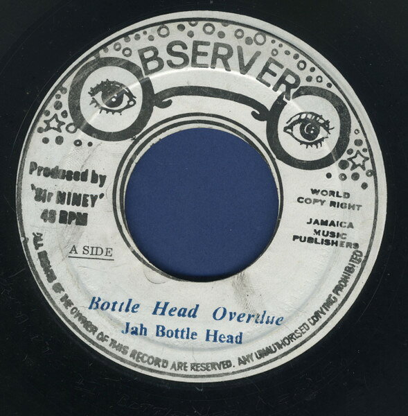 ・アーティスト Bottlehead ・タイトル Bottle Head Overdue ・レーベル・型番 Observer NONE ・フォーマット 7インチレコード ・コンディション(盤) 悪い (VG-) ・コンディション(ジャケット...