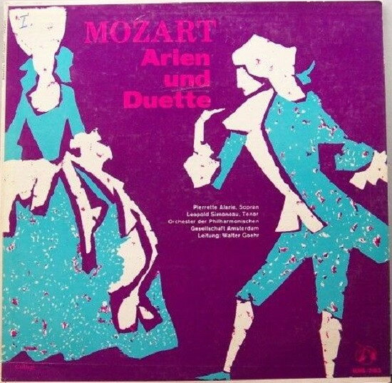・アーティスト Wolfgang Amadeus Mozart , Pierrette Alarie , Leopold Simoneau , Amsterdam Philharmonic Society Orchestra , Walte...