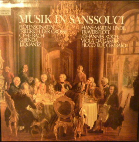 ・アーティスト Friedrich der Grosse , Johann Joachim Quantz , Carl Philipp Emanuel Bach , Georg Anton Benda ・タイトル Musik In Sans...