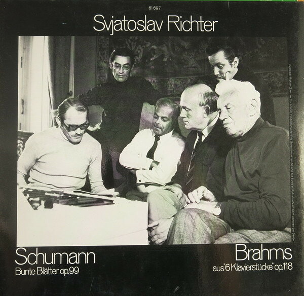 ・アーティスト Robert Schumann / Johannes Brahms ; Sviatoslav Richter ・タイトル Bunte Bl?tter Op.99 / Aus "6 Klavierst?cke" Op.118 ...