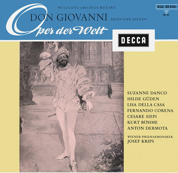 ・アーティスト Wolfgang Amadeus Mozart , Suzanne Danco , Hilde G?den , Lisa Della Casa , Fernando Corena , Cesare Siepi , Kurt ...