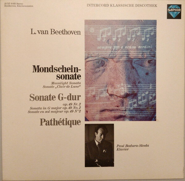 ・アーティスト Ludwig Van Beethoven - Paul Badura-Skoda ・タイトル Klaviersonaten ・レーベル・型番 Saphir 257279SB ・フォーマット LPレコード ・コンディション(盤...