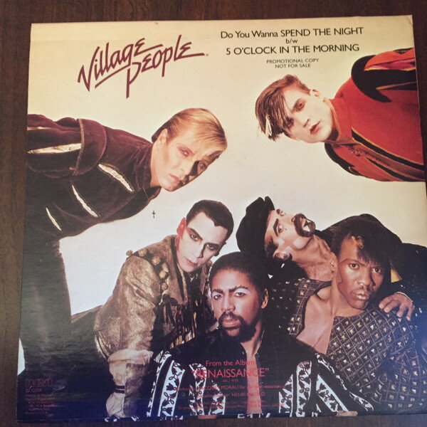 ・アーティスト Village People ・タイトル 5 O'Clock In The Morning ・レーベル・型番 RCA JD12259 ・フォーマット 12インチレコード ・コンディション(盤) 良い (VG+) ・コンディシ...