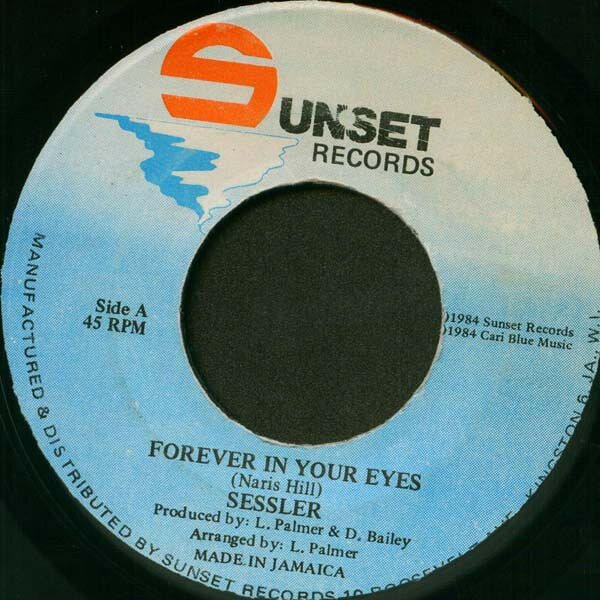 ・アーティスト Sessler ・タイトル Forever In Your Eyes ・レーベル・型番 Sunset Records NONE ・フォーマット 7インチレコード ・コンディション(盤) 可 (VG) ・コンディション(ジャケ...