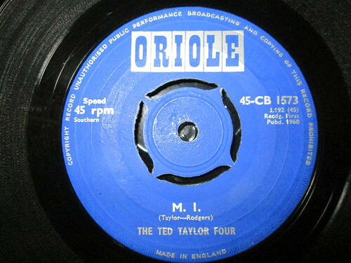 ・アーティスト Ted Taylor Four ・タイトル M.1. / You Are My Sunshine ・レーベル・型番 Oriole 45CB1573 ・フォーマット 7インチレコード ・コンディション(盤) 可 (VG) ・コ...