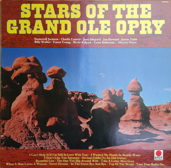 ・アーティスト Various ・タイトル Stars Of The Grand Ole Opry ・レーベル・型番 Spot Records SPR8561 ・フォーマット LPレコード ・コンディション(盤) 良い (VG+) ・コンデ...
