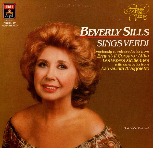 ・アーティスト Beverly Sills Sings Giuseppe Verdi ・タイトル Beverly Sills Sings Verdi ・レーベル・型番 EMI AV34017 ・フォーマット LPレコード ・コンディション(...