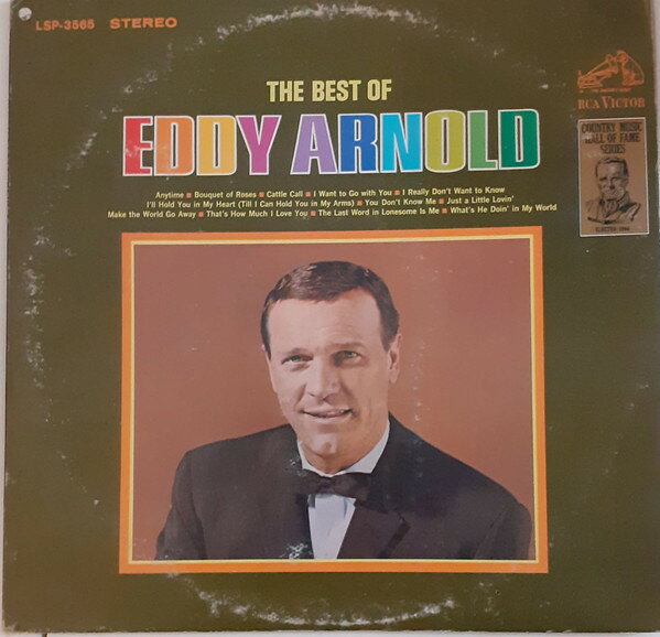 ・アーティスト Eddy Arnold ・タイトル The Best Of Eddy Arnold ・レーベル・型番 RCA Victor SPRS5323 ・フォーマット LPレコード ・コンディション(盤) 可 (VG) ・コンディショ...