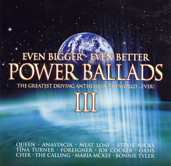 ・アーティスト Various ・タイトル (Even Bigger Even Better) Power Ballads III ・レーベル・型番 Virgin VTDCD684 ・フォーマット CD ・コンディション(盤) 良い (VG...