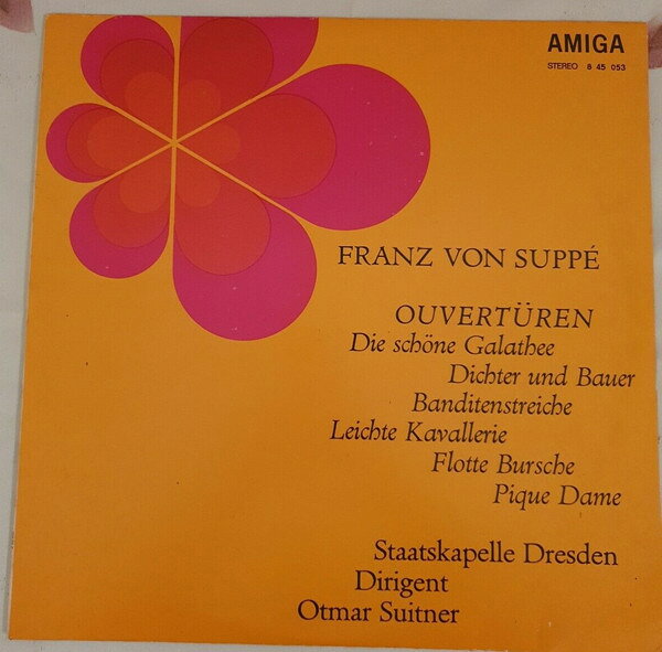 ・アーティスト Franz von Supp? - Staatskapelle Dresden , Otmar Suitner ・タイトル Ouvert?ren ・レーベル・型番 AMIGA 845053 ・フォーマット LPレコード ・コ...