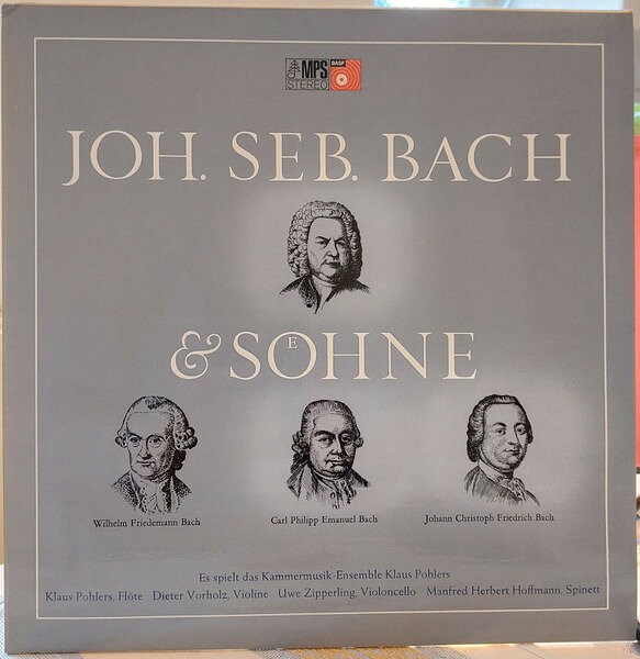 ・アーティスト Klaus-Pohlers-Ensemble ・タイトル Johann Sebastian Bach & S?hne ・レーベル・型番 MPS Records CRB769 ・フォーマット LPレコード ・コンディション(盤...
