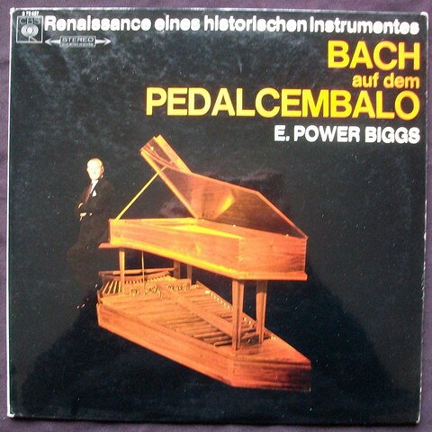 ・アーティスト Johann Sebastian Bach , E. Power Biggs ・タイトル Bach Auf Dem Pedalcembalo ・レーベル・型番 CBS S72437 ・フォーマット LPレコード ・コンディシ...