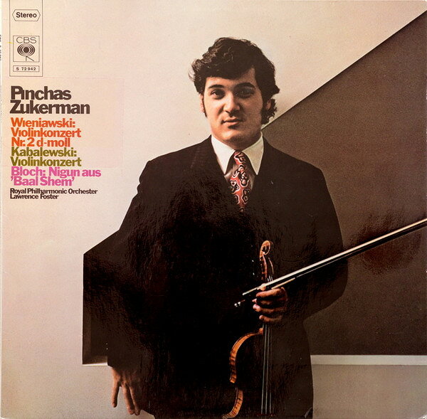 ・アーティスト Pinchas Zukerman , Henryk Wieniawski / Dmitry Kabalevsky / Ernest Bloch , Royal Philharmonic Orchestra , Lawrenc...