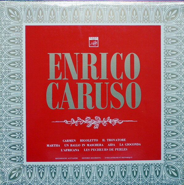 ・アーティスト Enrico Caruso ・タイトル Enrico Caruso - A Historic Recording ・レーベル・型番 Saga Fid FID2063 ・フォーマット LPレコード ・コンディション(盤) 良い...