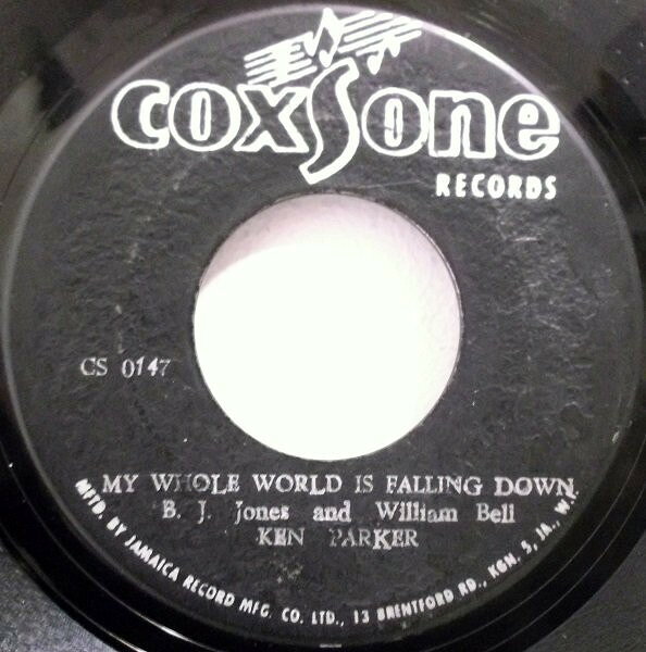 ・アーティスト Ken Parker ・タイトル My Whole World Is Falling Down / Choking Kind ・レーベル・型番 COXSONE CS0147 ・フォーマット 7インチレコード ・コンディション...