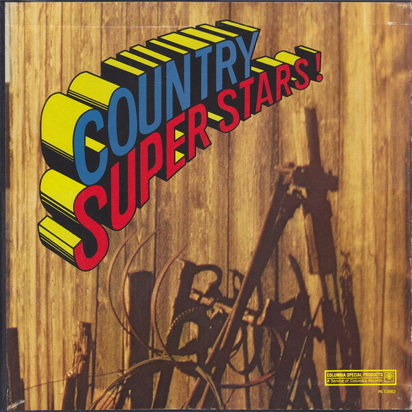 ・アーティスト Various ・タイトル Country Superstars! ・レーベル・型番 Columbia Special Products P613982 ・フォーマット LPレコード ・コンディション(盤) 良い (VG+)...