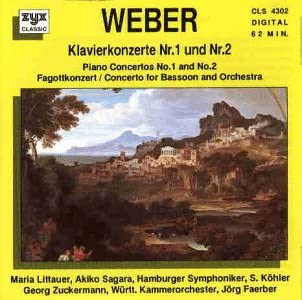 ・アーティスト C.M. Von Weber ・タイトル Klavierkonzerte Nr.1 Und Nr.2 ・レーベル・型番 ・フォーマット CD ・コンディション(盤) 可 (VG) ・コンディション(ジャケット) ・コンディシ...