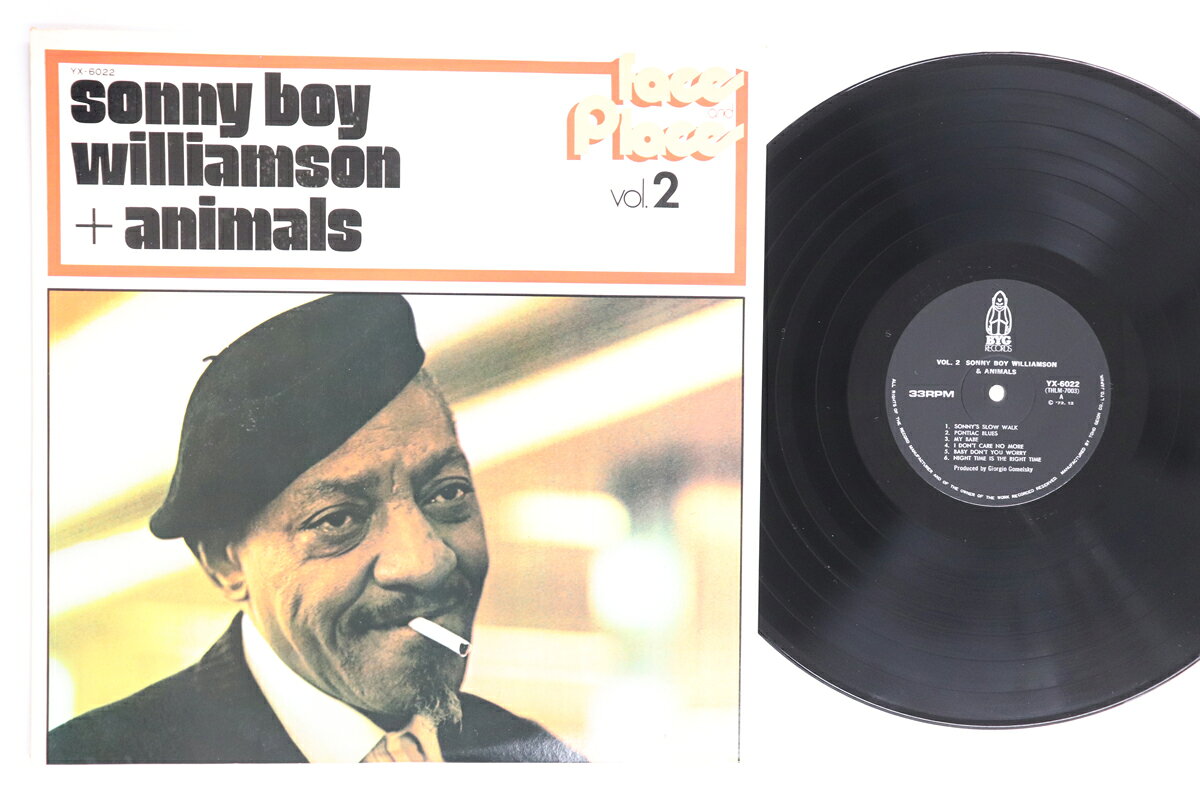 ・アーティスト Sonny Boy Williamson, Animals ・タイトル Sonny Boy Williamson + Animals (Faces & Places Vol. 2) ・レーベル・型番 BYG YX6022 ・...