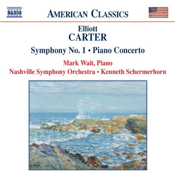 ・アーティスト Mark Wait, Nashville Symphony Orchestra, Kenneth Schermerhorn ・タイトル Elliott Carter - Symphony No. 1 ? Piano Conc...