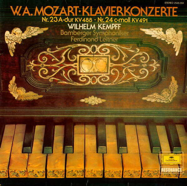 ・アーティスト Wolfgang Amadeus Mozart - Wilhelm Kempff, Bamberger Symphoniker, Ferdinand Leitner ・タイトル Klavierkonzerte Nr. 23 ...