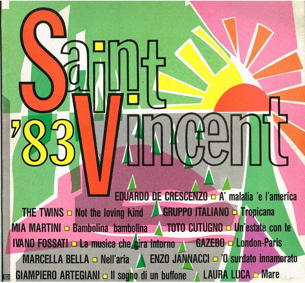 ・アーティスト Various ・タイトル Saint Vincent '83 ・レーベル・型番 Fonit Cetra LPX118 ・フォーマット LPレコード ・コンディション(盤) 良い (VG+) ・コンディション(ジャケット) ...
