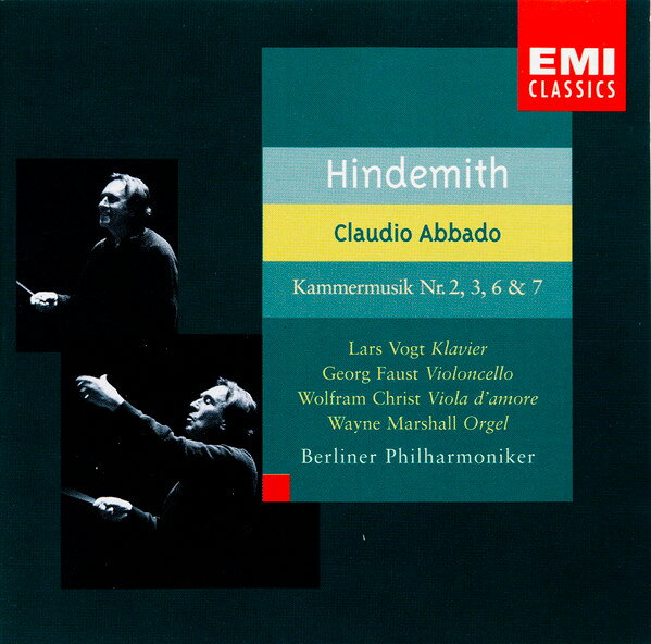 ・アーティスト Claudio Abbado, Lars Vogt, Georg Faust, Wolfram Christ, Wayne Marshall, Berliner Philharmoniker ・タイトル Paul Hinde...