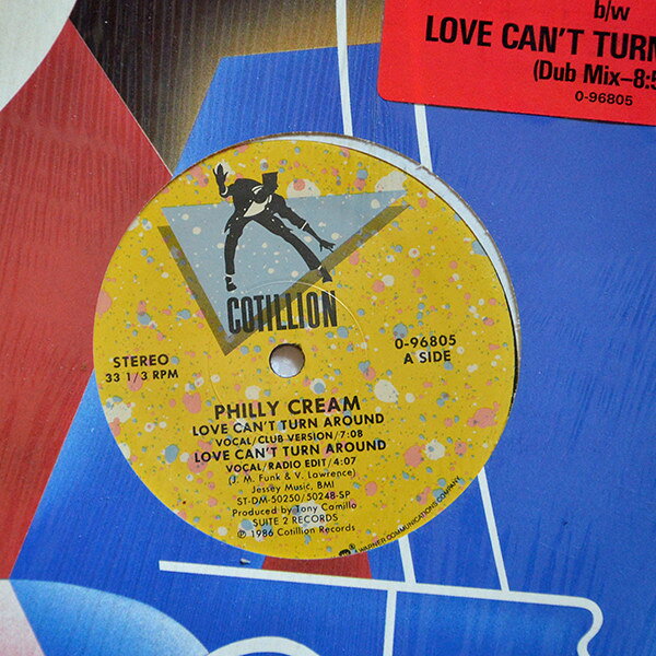 ・アーティスト Philly Cream ・タイトル Love Can't Turn Around ・レーベル・型番 Cotillion 096805 ・フォーマット 12インチレコード ・コンディション(盤) 良い (VG+) ・コンディ...