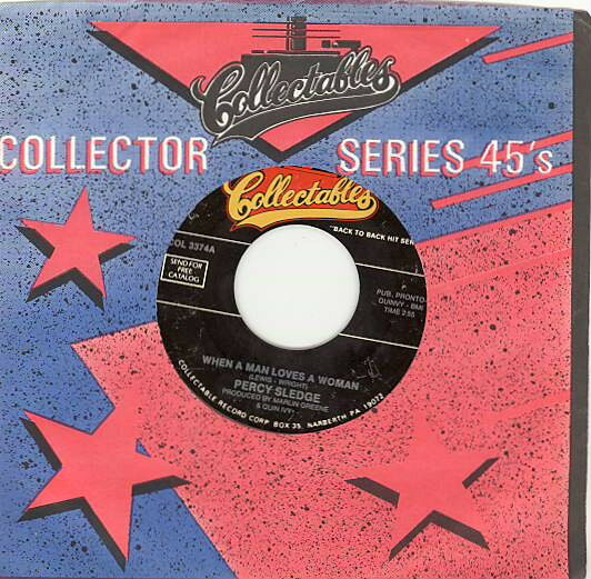 ・アーティスト Percy Sledge ・タイトル When A Man Loves A Woman / Out In Left Field ・レーベル・型番 Collectables COL3374 ・フォーマット 7インチレコード ・...