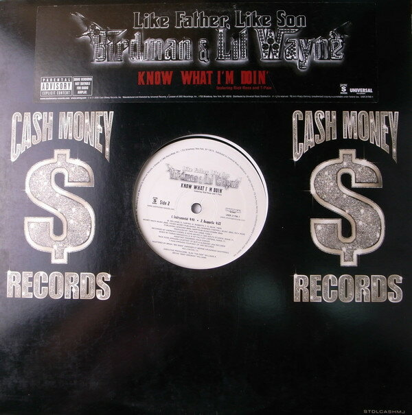 ・アーティスト Birdman & Lil Wayne, Rick Ross & T-Pain ・タイトル Know What I'm Doin' ・レーベル・型番 Cash Money Records, Universal Records...