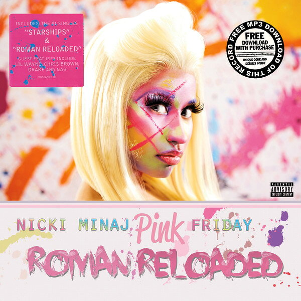 ・アーティスト Nicki Minaj ・タイトル Pink Friday: Roman Reloaded ・レーベル・型番 Cash Money Records, Universal Republic Records B001699001...