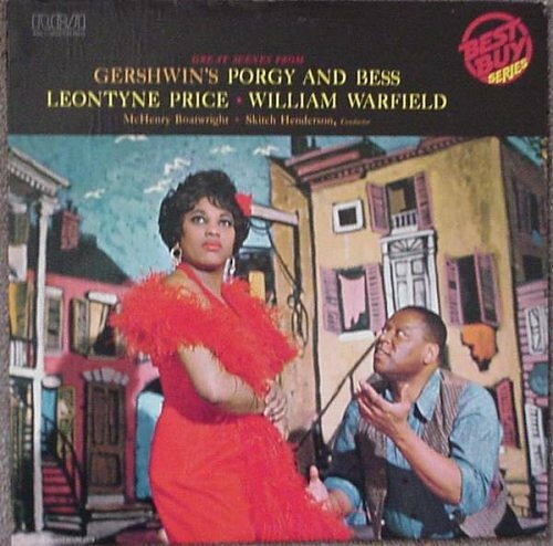 ・アーティスト George Gershwin , Leontyne Price / William Warfield ・タイトル Great Scenes From Porgy And Bess ・レーベル・型番 RCA AGL13654...