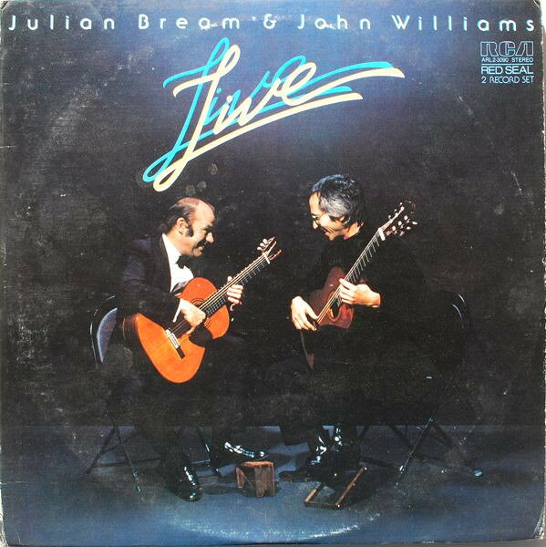 ・アーティスト Julian Bream & John Williams (7) ・タイトル "Live" ・レーベル・型番 RCA Red Seal ARL23090 ・フォーマット LPレコード ・コンディション(盤) 良い (VG+)...