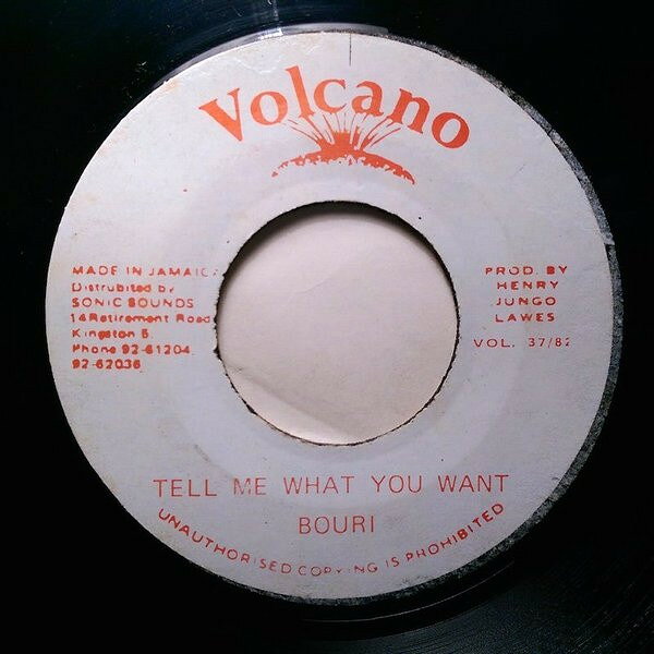 ・アーティスト Burro Banton ・タイトル Tell Me What You Want ・レーベル・型番 Volcano VOL3782 ・フォーマット 7インチレコード ・コンディション(盤) 可 (VG) ・コンディション(ジ...