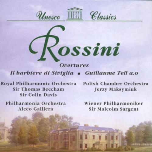 ・アーティスト Beecham, Davis, Sargent; Galliera ・タイトル Rossini;Overtures ・レーベル・型番 ・フォーマット CD ・コンディション(盤) 非常に良い(EX) ・コンディション(ジャケ...