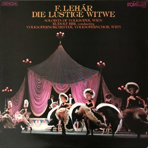 ・アーティスト ルドルフ ビーブル, ウィーン国立フォルクスオーパー管弦楽団, ウィーン国立フォルクスオーパー合唱団, ウィーン国立フォルクスオーパー バレエ団 ・タイトル フランツ レハール : オペレッタ メリー ウィドウ 全三幕 ・レ...