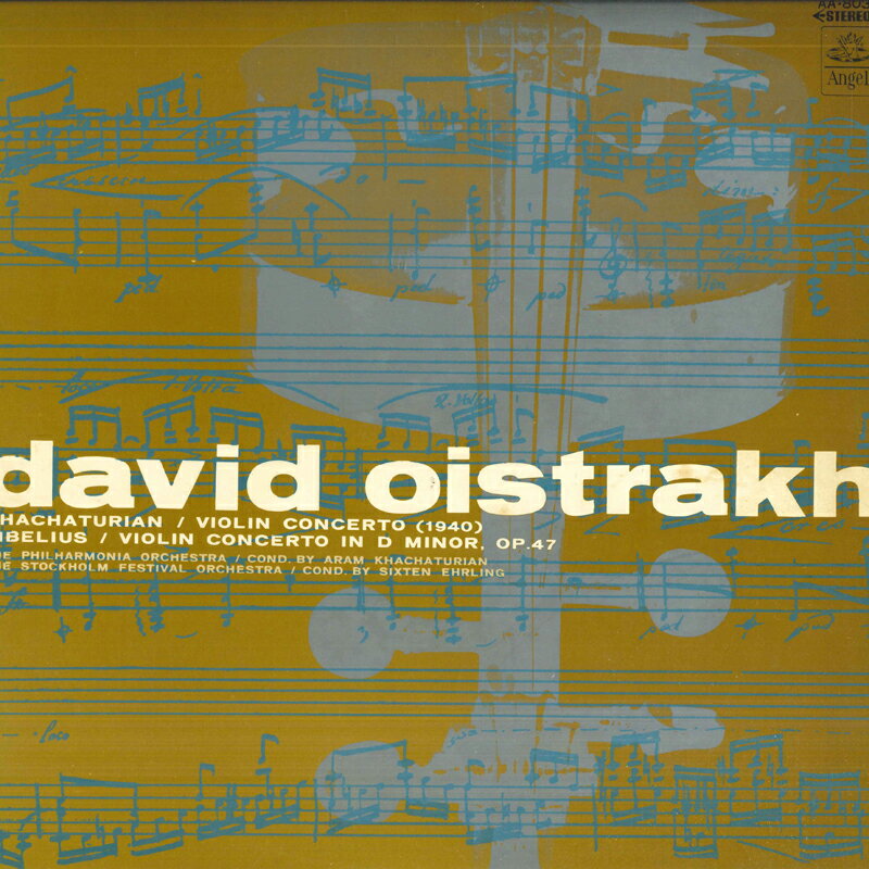 ・アーティスト ダヴィッド・オイストラフ, アラム・ハチャトゥリアン, フィルハーモニア管弦楽団 / シックスティーン・エールリンク, ストックホルム祝祭管弦楽団 ・タイトル ハチャトゥリアン / シベリウス: ヴァイオリン協奏曲 ・レーベ...