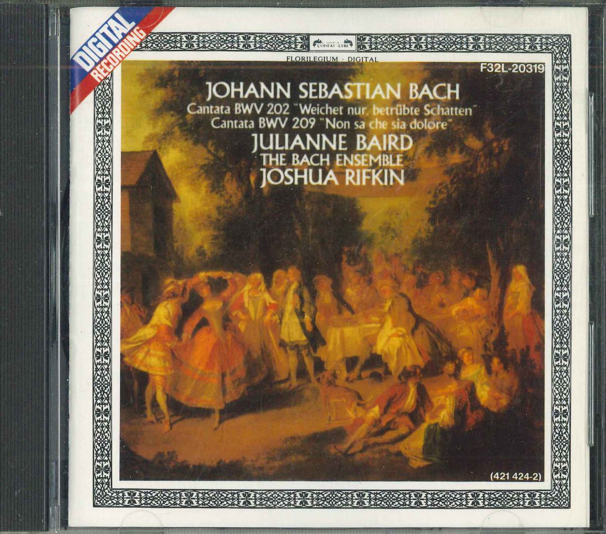 ・アーティスト Rifkin The Bach ENSSEMBLE ・タイトル Bach, Wedding CANTATA ・レーベル・型番 POLYDOR F32L20319 ・フォーマット CD ・コンディション(盤) 非常に良い(EX...
