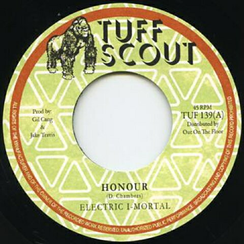 ・アーティスト Electric I Mortal / Gil Cang ・タイトル Honour / Ancestral Dub ・レーベル・型番 Tuff Scout TUF139 ・フォーマット 7インチレコード ・コンディション(盤...