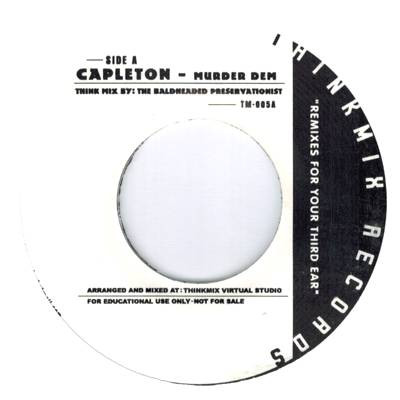 ・アーティスト Capleton ・タイトル Murder Dem ・レーベル・型番 ・フォーマット 7インチレコード ・コンディション(盤) 良い (VG+) ・コンディション(ジャケット) プレインカバー（元ジャケット／カバー無し） ・...
