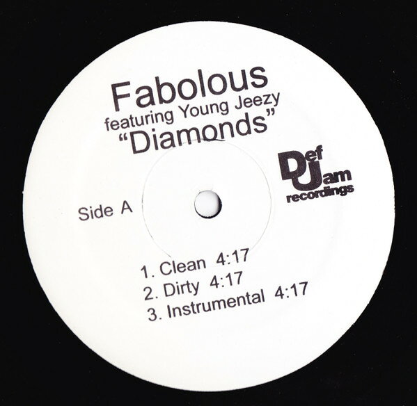 ・アーティスト Fabolous, Young Jeezy, Swizz Beatz ・タイトル Diamonds / Return Of The Hustle ・レーベル・型番 Def Jam Recordings NONE ・フォーマッ...