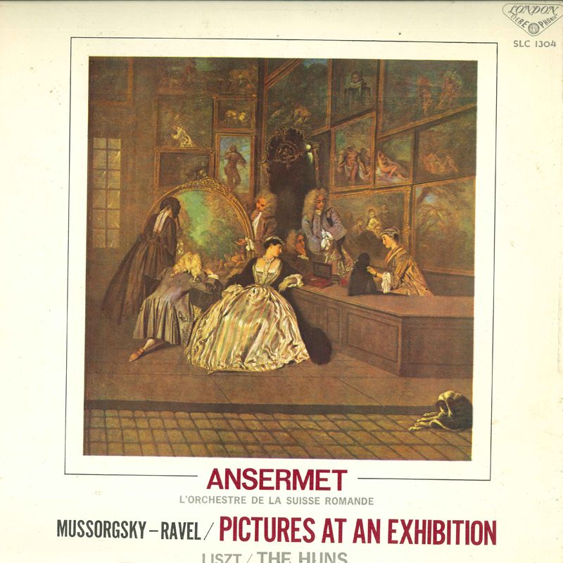 ・アーティスト Ernest Ansermet, L'orchestre De La Suisse Romande ・タイトル Mussorgsky-ravel Picturesat An Exhibition / ・レーベル・型番 LON...