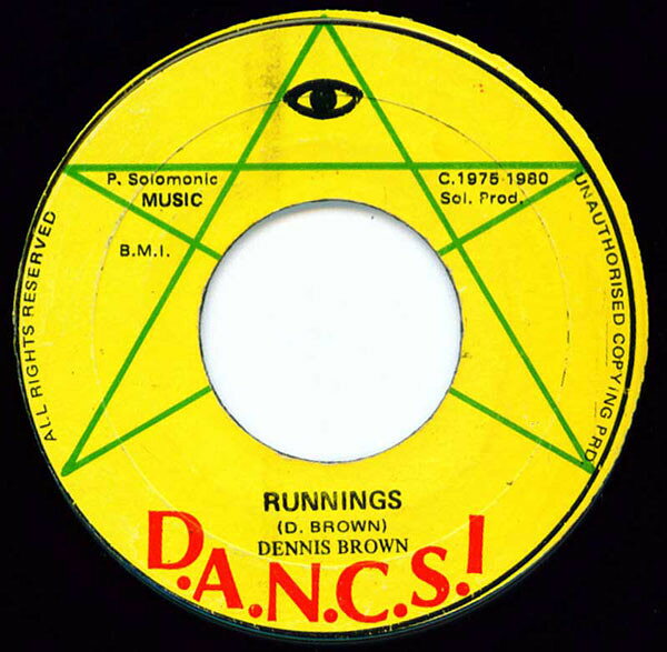 ・アーティスト Dennis Brown ・タイトル Runnings ・レーベル・型番 D.A.N.C.S.I NONE ・フォーマット 7インチレコード ・コンディション(盤) 良い (VG+) ・コンディション(ジャケット) ・コンデ...