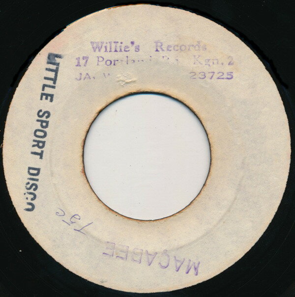 ・アーティスト Max Romeo / Willie's All Stars ・タイトル Macabee Version / Version ・レーベル・型番 Little Willie Records NONE ・フォーマット 7インチレ...